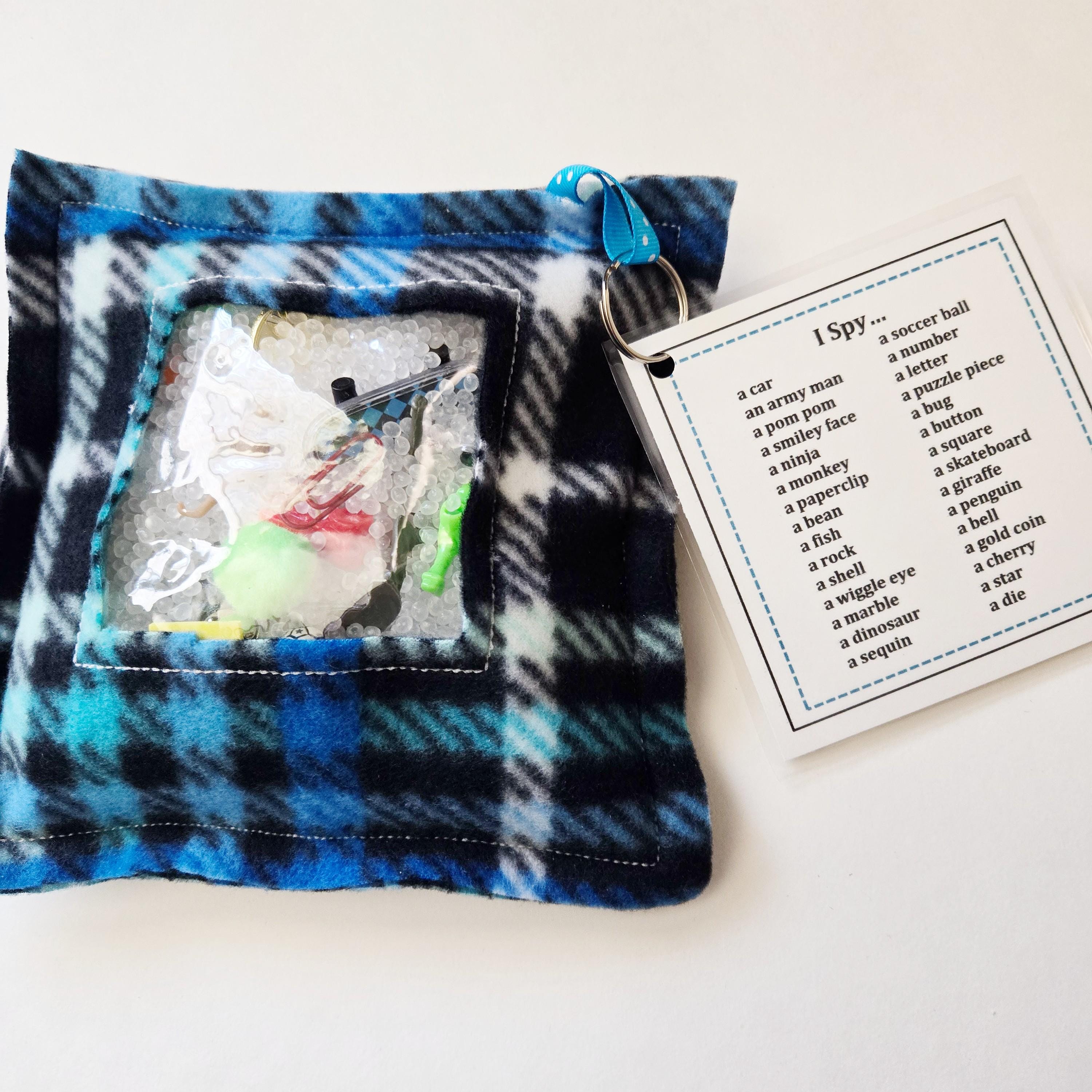 Boyish I Spy Bag, Camouflage Fleece, Quiet Activity, Seek and Find ...