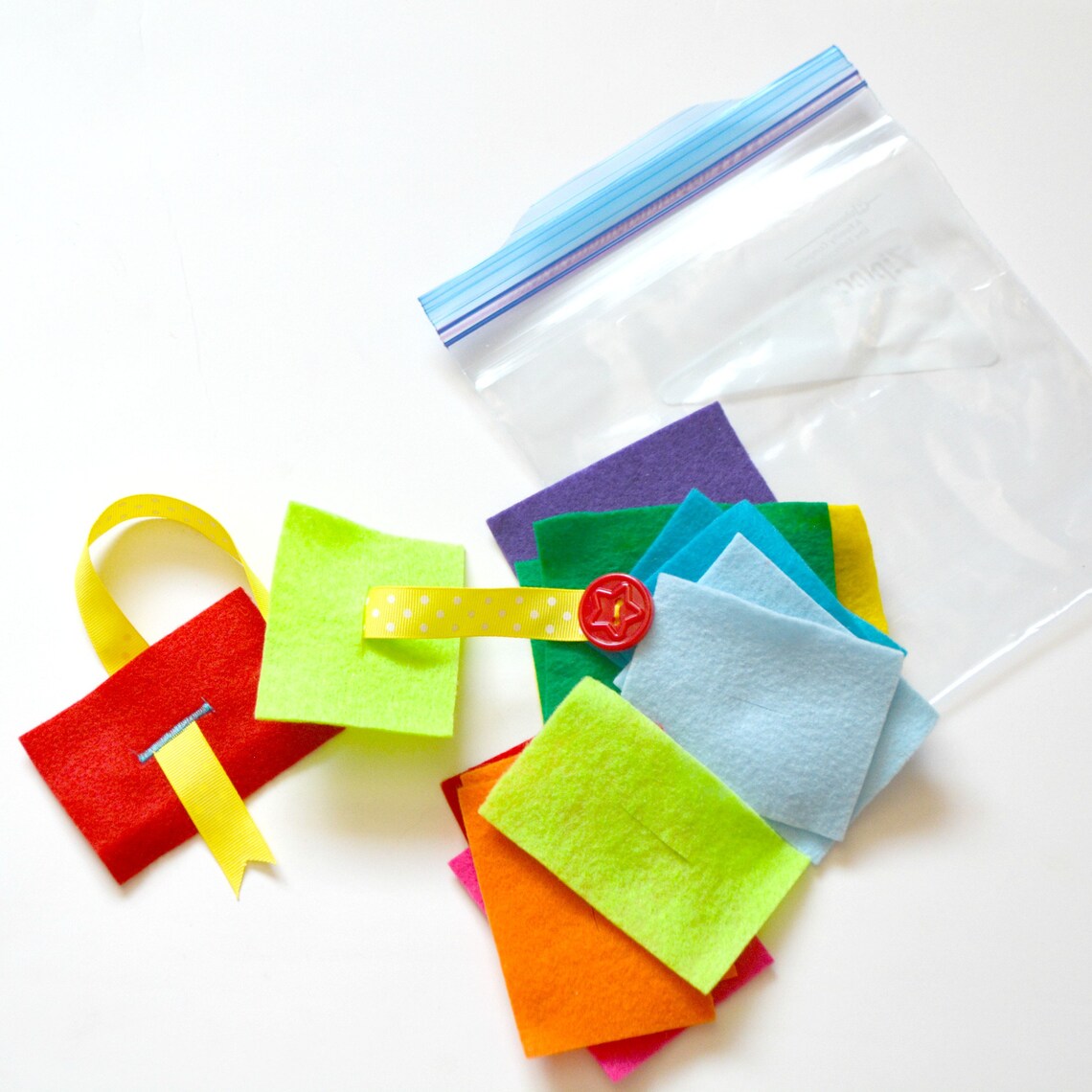 Lacing Snake Busy Bag Felt Shapes Fine Motor Practice | Etsy