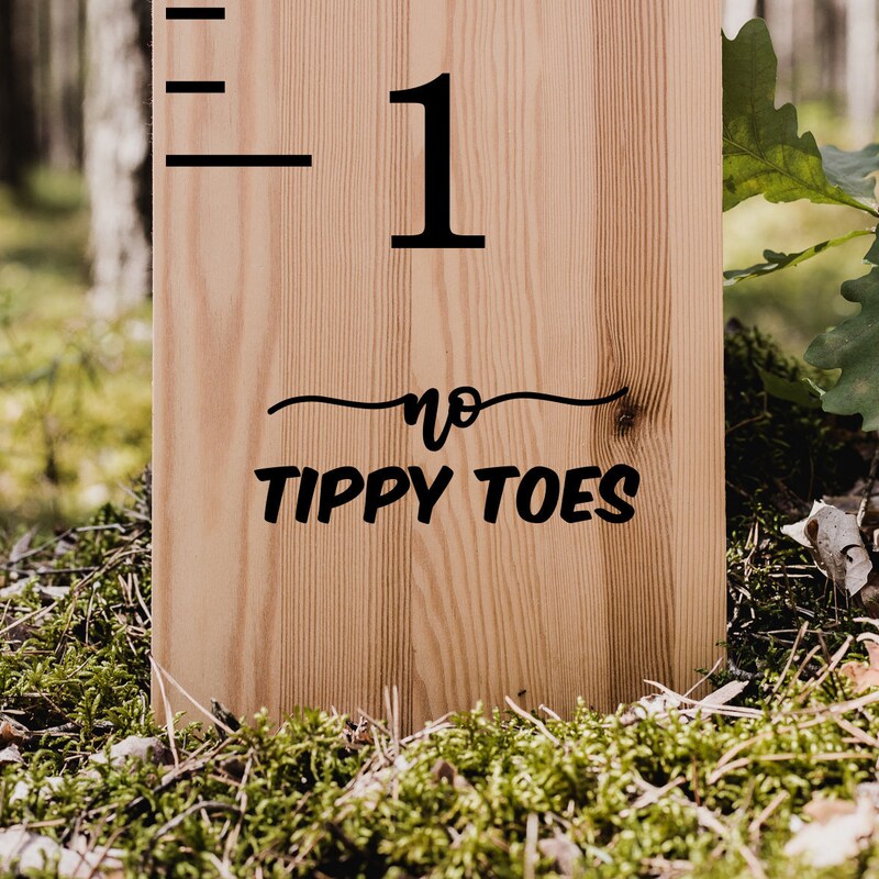 No Tippy Toes - Etsy