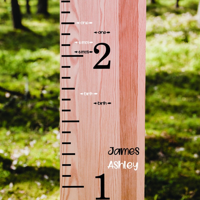 Height Chart Decal - Etsy Australia