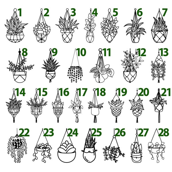 Botanical Decal - Etsy