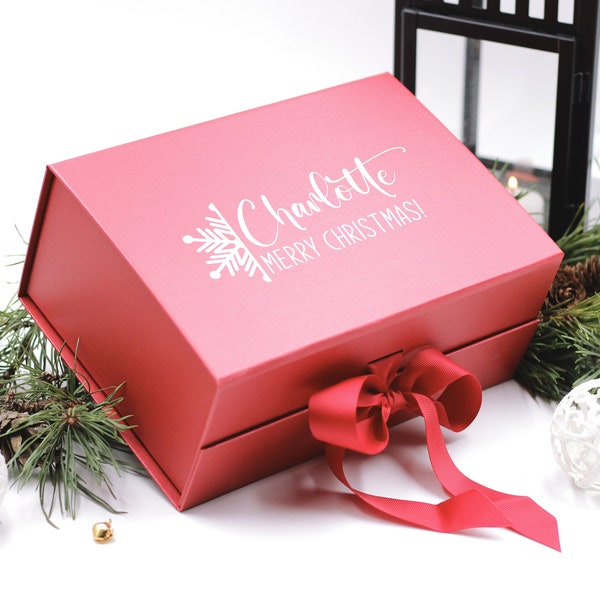 Snowflake Gift Box - Etsy