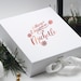 Custom Christmas Gift Box, Personalized Gift Box, Christmas Present Box ...