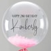 Personalised Balloon Decal, Balloon Label, Custom Vinyl Decal, Birthday ...