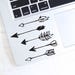Arrow Decal, Arrow Sticker for Macbook, Laptop, Car, Ipad, Iphone ...