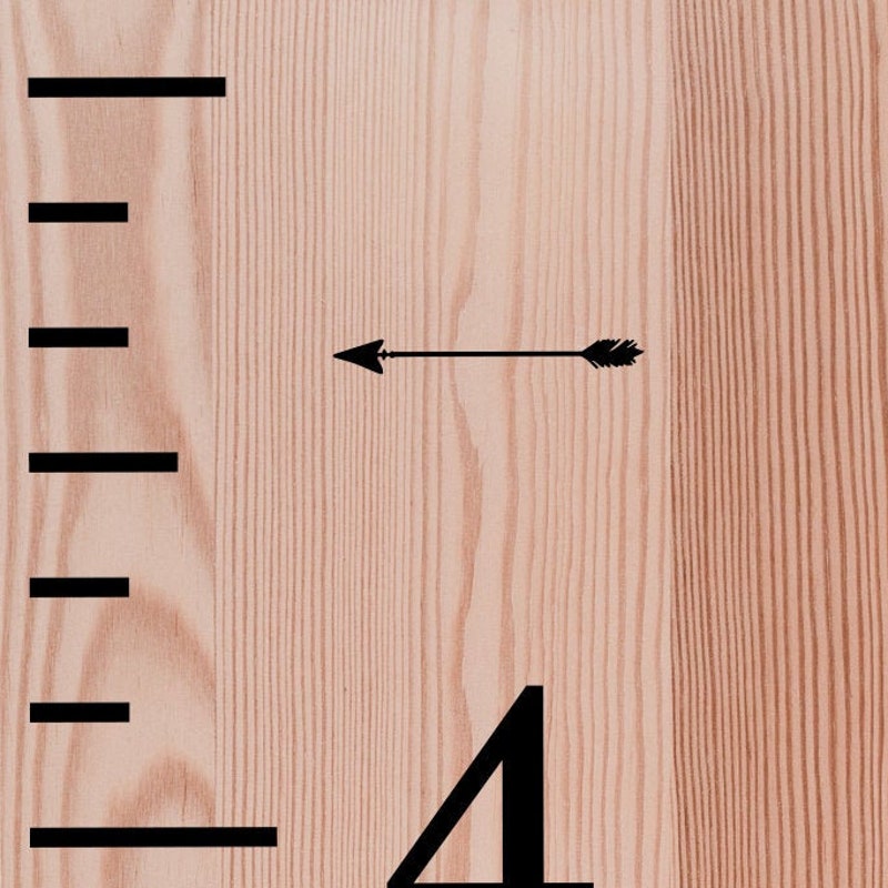 Wall Sticker for Measuring Height - Etsy