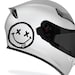 Motorcycle Helmet Smile Decal, Motorbike Smile Sticker, Car Sticker ...