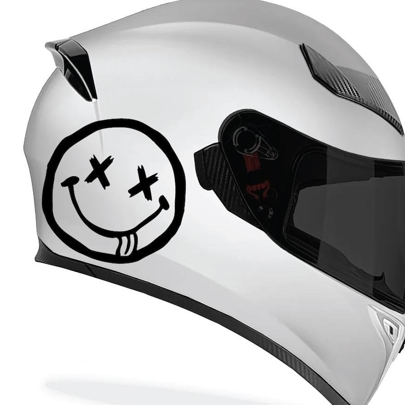 Motorcycle Helmet Decal - Etsy