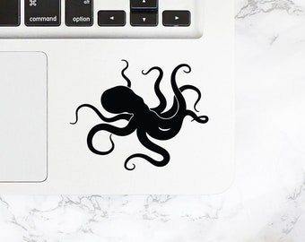 Octopus Decal Octopus Sticker for Macbook Laptop Car | Etsy