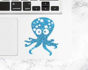 Octopus Decal Octopus Sticker for Macbook Laptop Car | Etsy