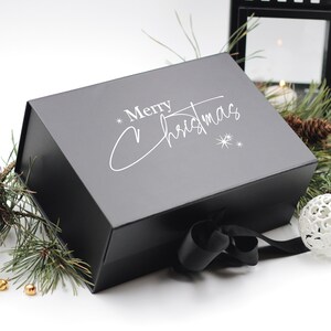 Christmas Gift Box, Merry Christmas Gift Box, Christmas Present Box ...
