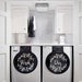 Wash and Dry Decals - Set of 2 Decals, Laundry Room Decals, Laundry ...