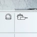 Kitchen Utensil Icon Decals, Kitchen Icons Stickers, Kitchen Organizing ...