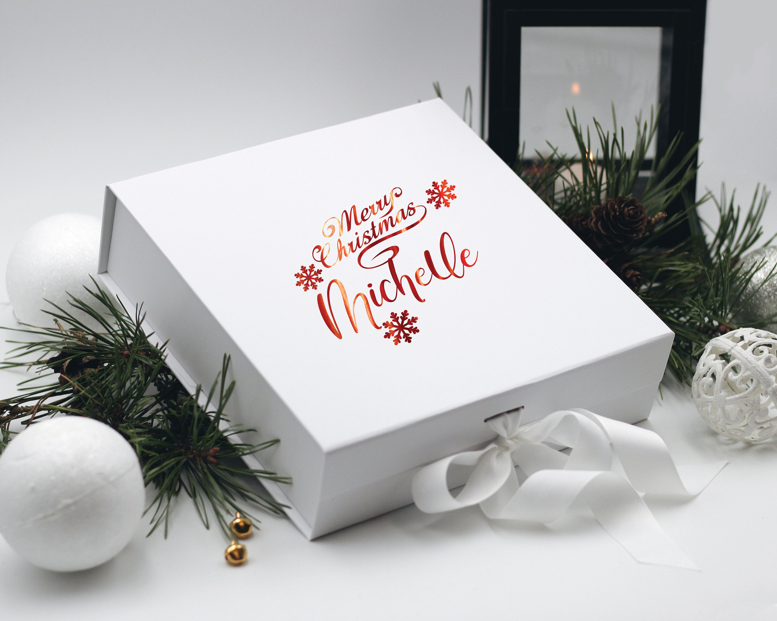Custom Christmas Gift Box Personalized Gift Box Christmas - Etsy