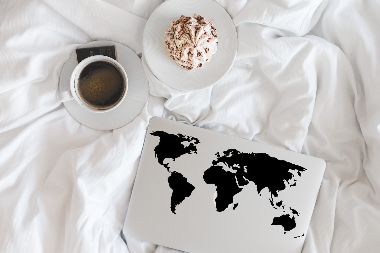 World Map Decal World Map Sticker Glitter World Vinyl for - Etsy