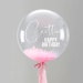 Personalised Balloon Decal, Balloon Label, Custom Vinyl Decal, Birthday ...