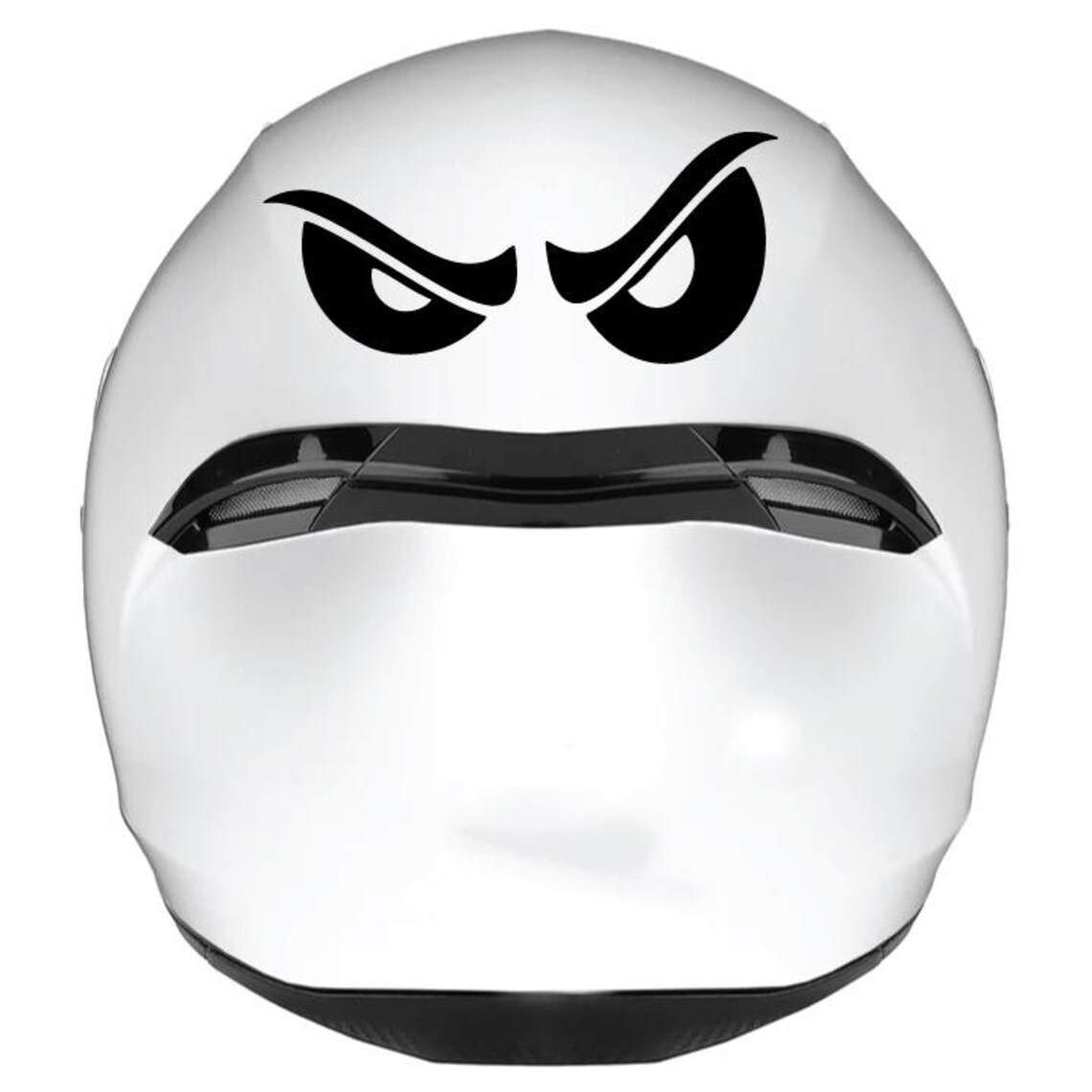 Motorcycle Helmet Eyes Decal, Motorbike Eyes Sticker, Car Sticker ...