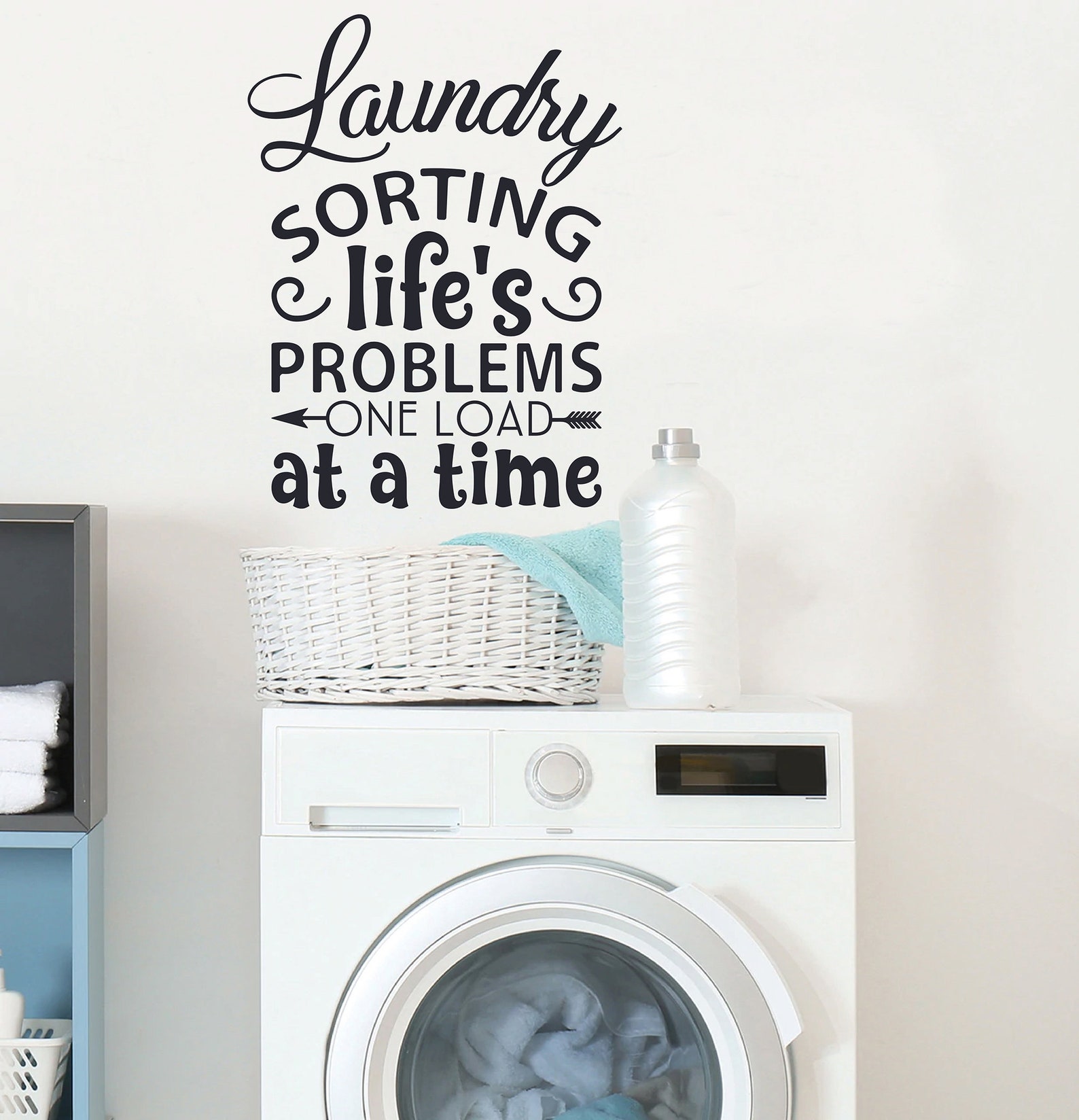 Laundry Room Decal Laundry Vinyl Decal Laundry Door Decal - Etsy
