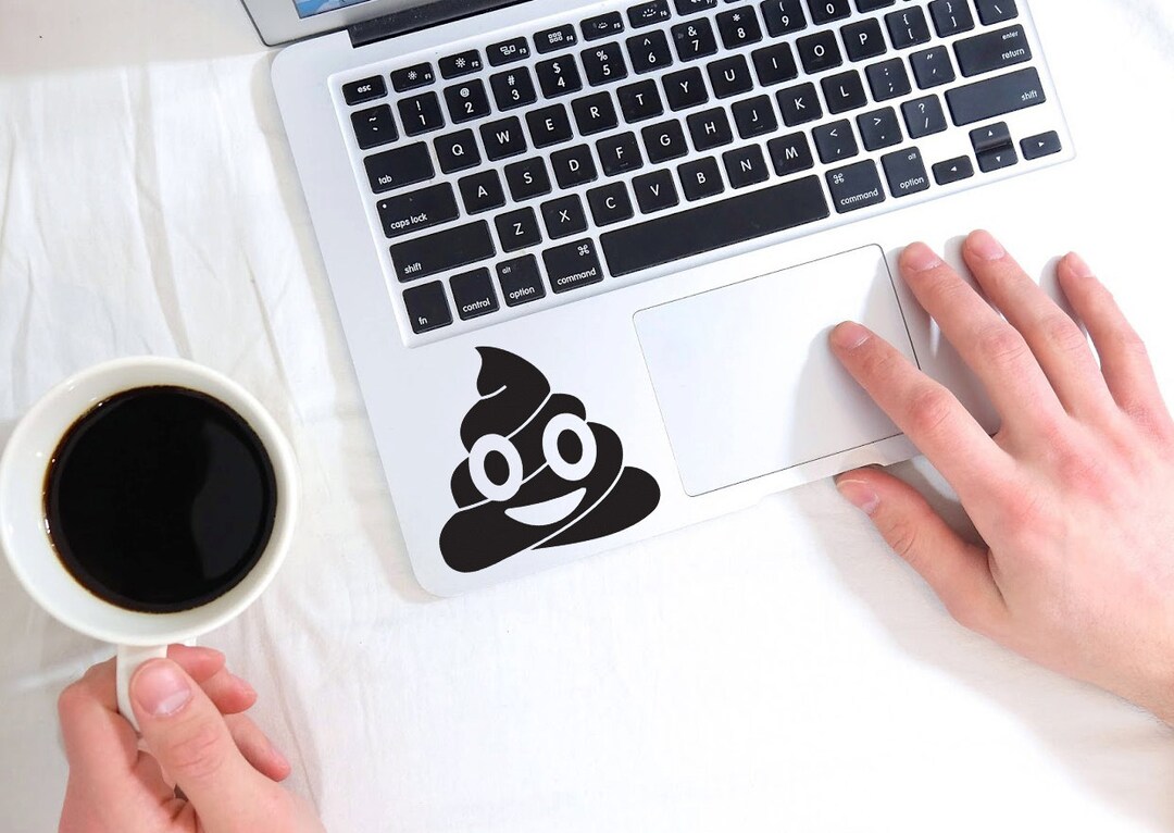 Poop Decal, Poop Sticker for Macbook, Laptop, Car, Notebook, Tablet ...