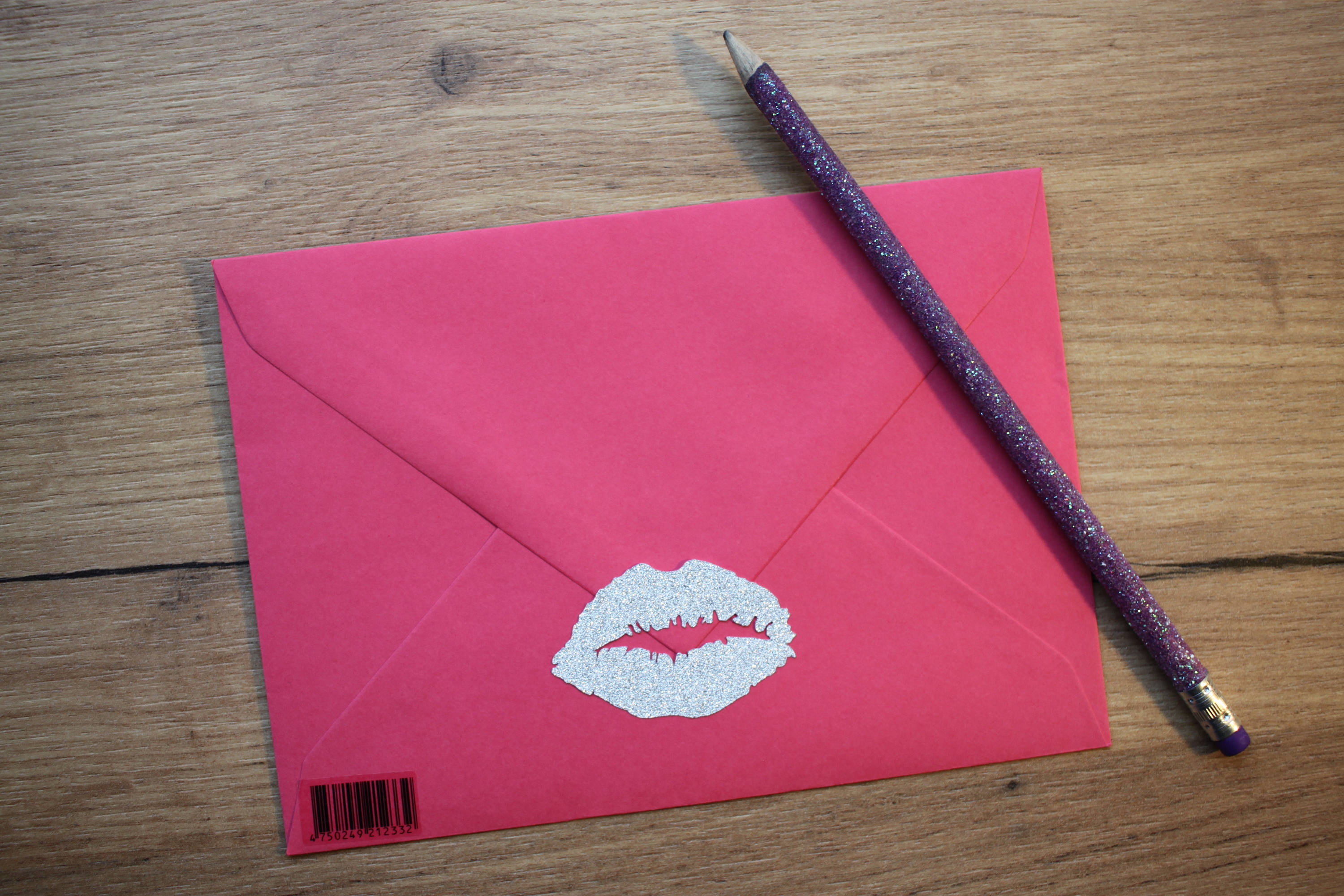 Set of 10 Glitter Lips Stickers Envelope Seals Wedding | Etsy