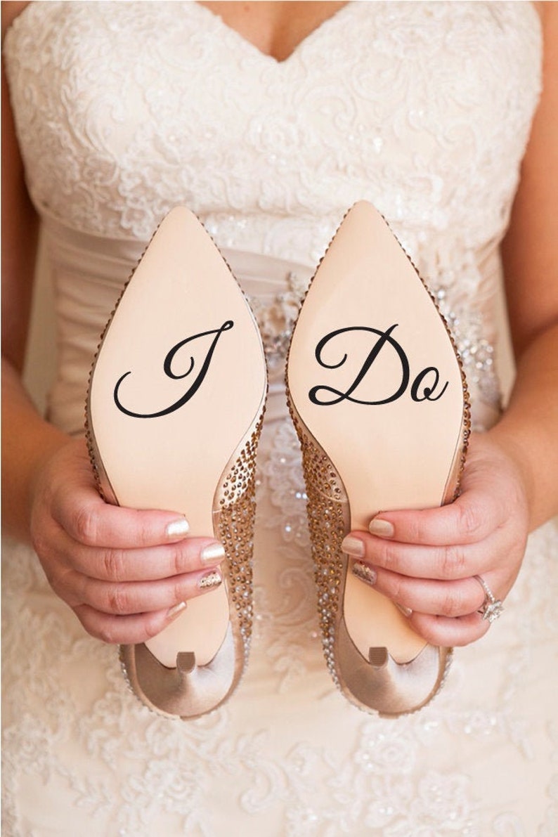 Wedding Shoes Sticker I Do Sticker Wedding Sticker Wedding - Etsy
