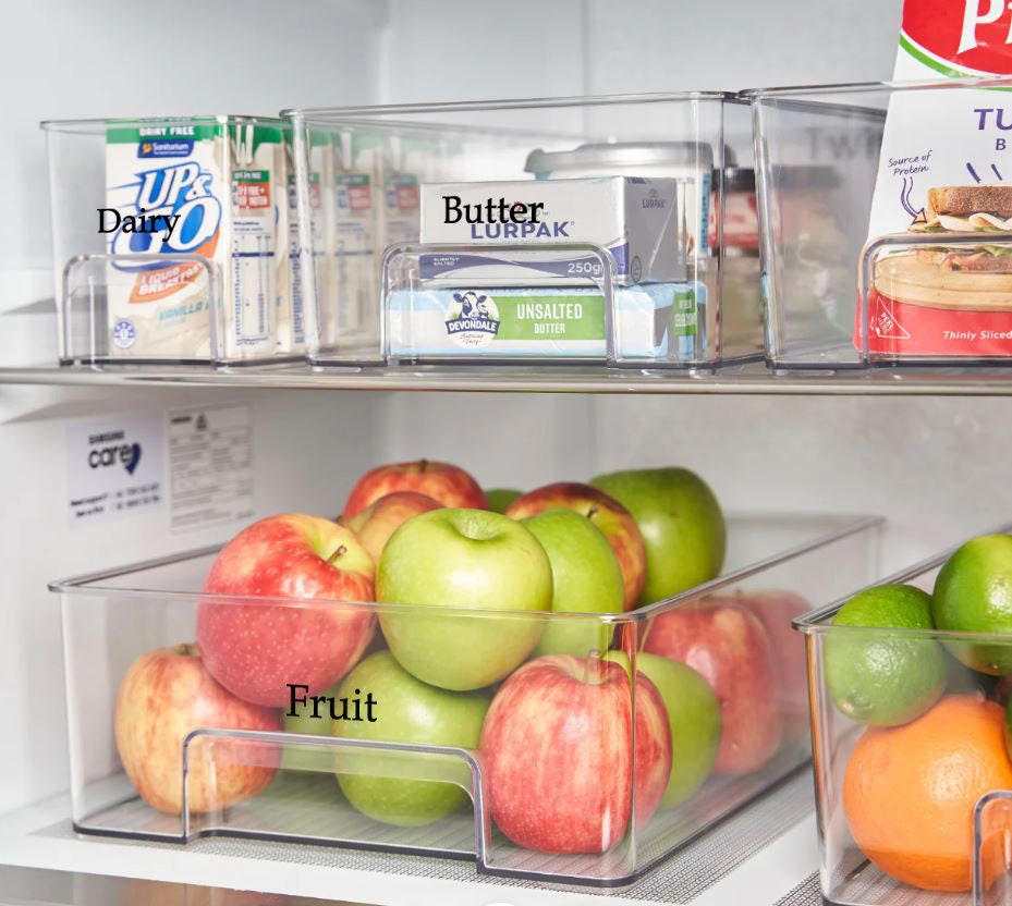 Fridge Decals, Kitchen Stickers, Fridge Organizing Labels, Food Label ...