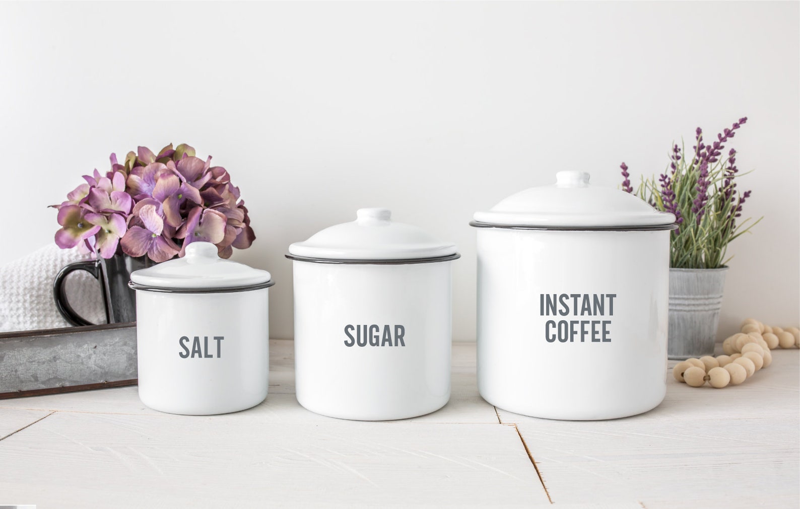 Canister Decals, Canister Labels, Jar Labels, Custom Name Sticker ...