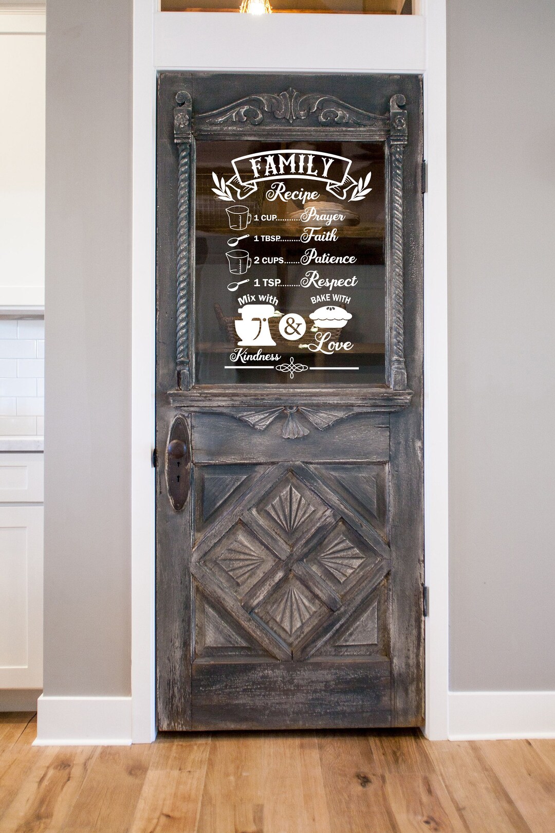 Family Recipe Sticker, Kitchen Decal, Pantry Decal, Baking Decal - Etsy