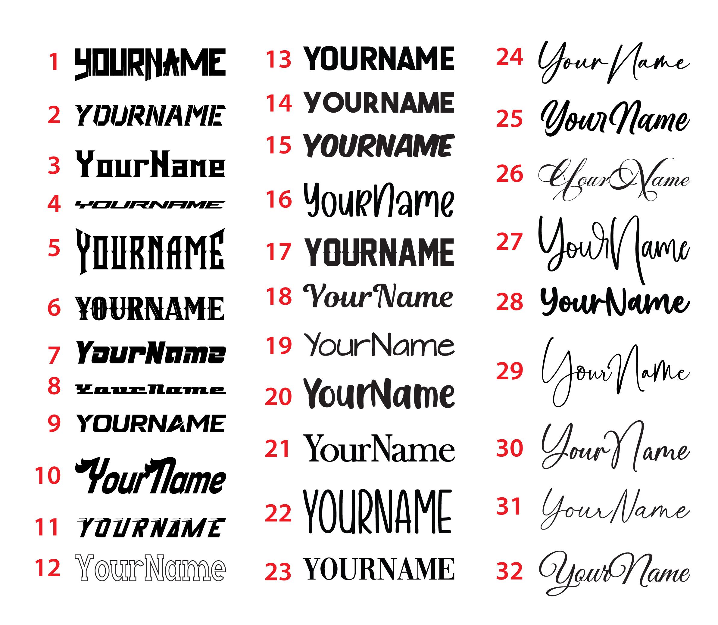 Custom Name Motorcycle Helmet Decal, Custom Helmet Waterproof Sticker ...
