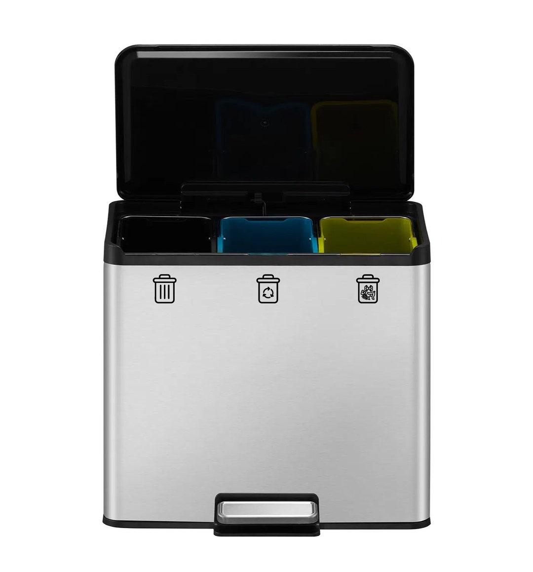 Recycle Bin Decals, Kitchen Utensil Icon Decals, Kitchen Icons Stickers ...