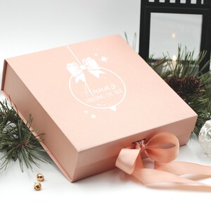 Personalized Christmas Eve Box, Custom Gift Box, Merry Christmas ...