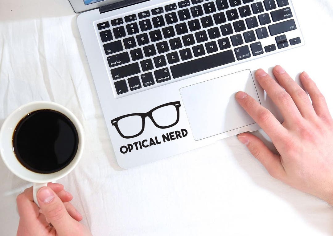 Glasses Optical Nerd Decal, Glasses Decal, Glasses Sticker for Macbook ...