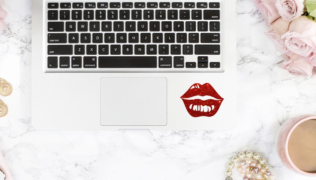 Lips Decal, Lips Sticker for Macbook, Laptop, Car, Notebook, Tablet - Etsy