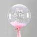Personalised Balloon Decal, Balloon Label, Custom Vinyl Decal, Birthday ...