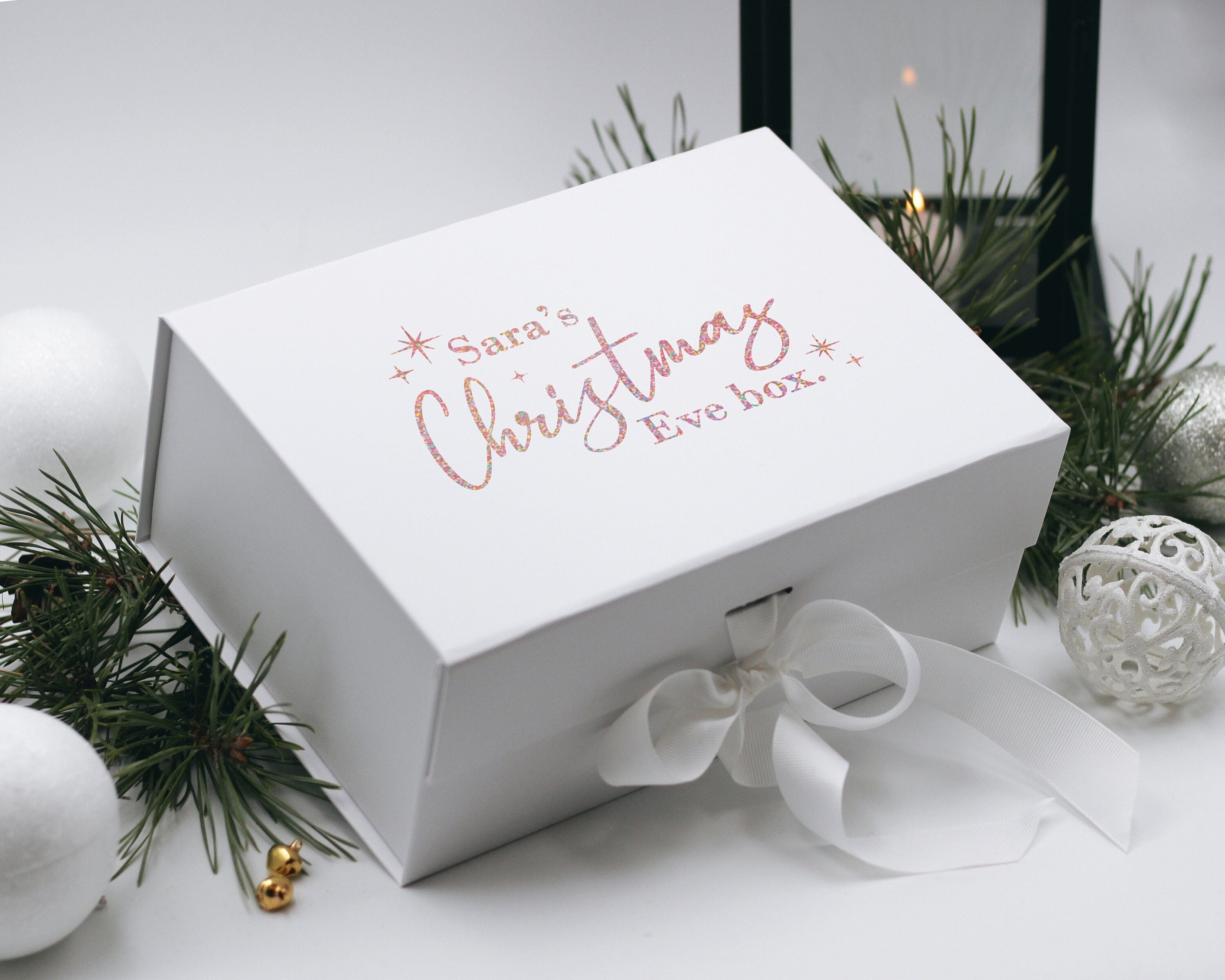 Personalized Christmas Eve Box, Custom Gift Box, Merry Christmas ...
