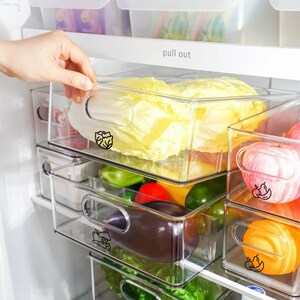 Small Elegant Fridge Icon Decals, Kitchen Icons Stickers, Fridge ...