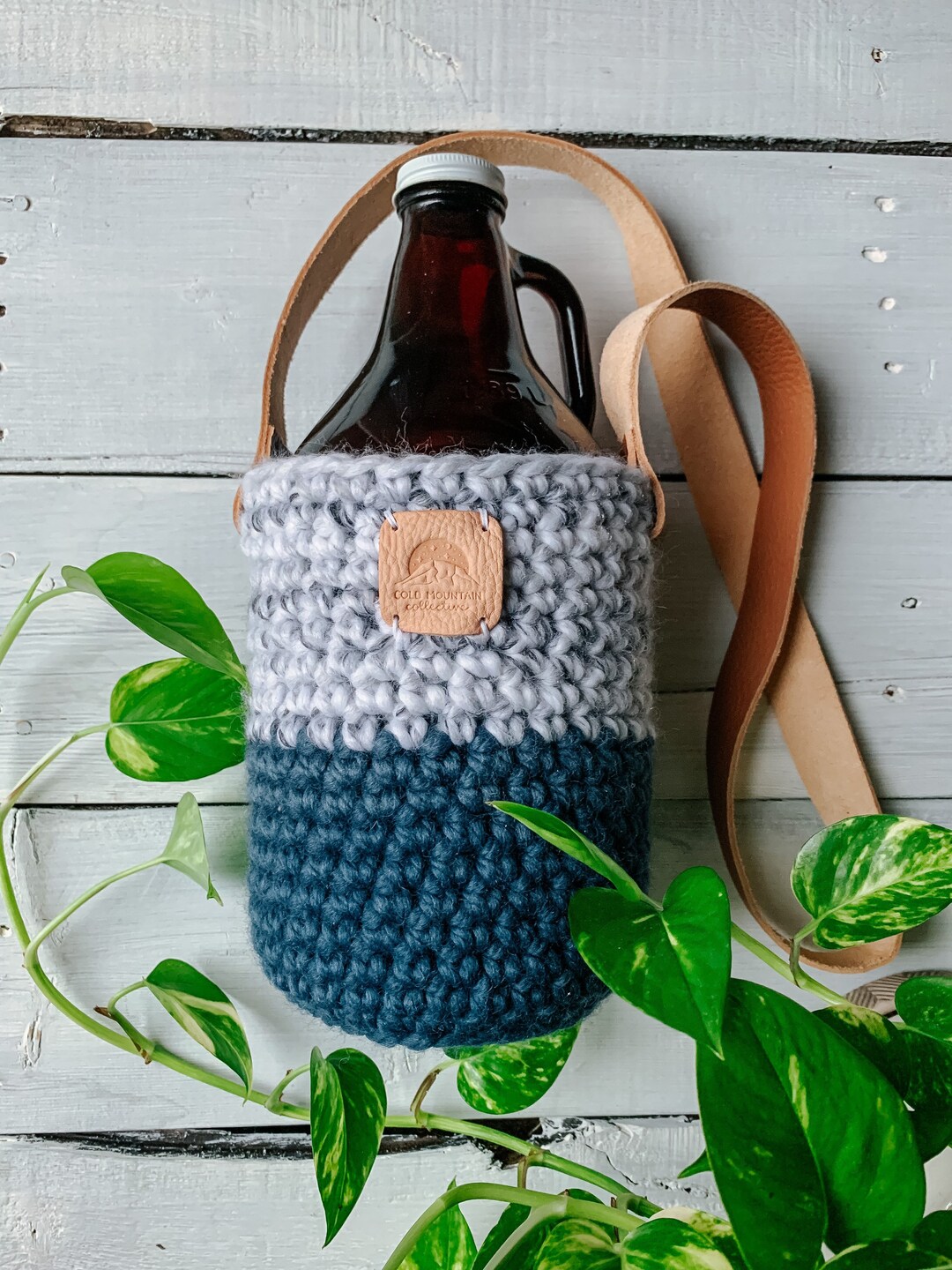 Growler Carrier / 64oz Beer Sling - Etsy