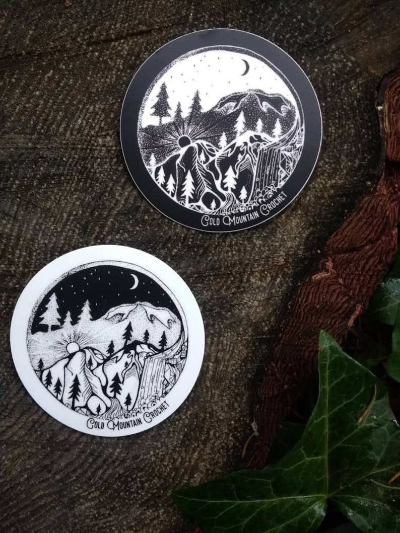 Cold Mountain Sticker | Etsy