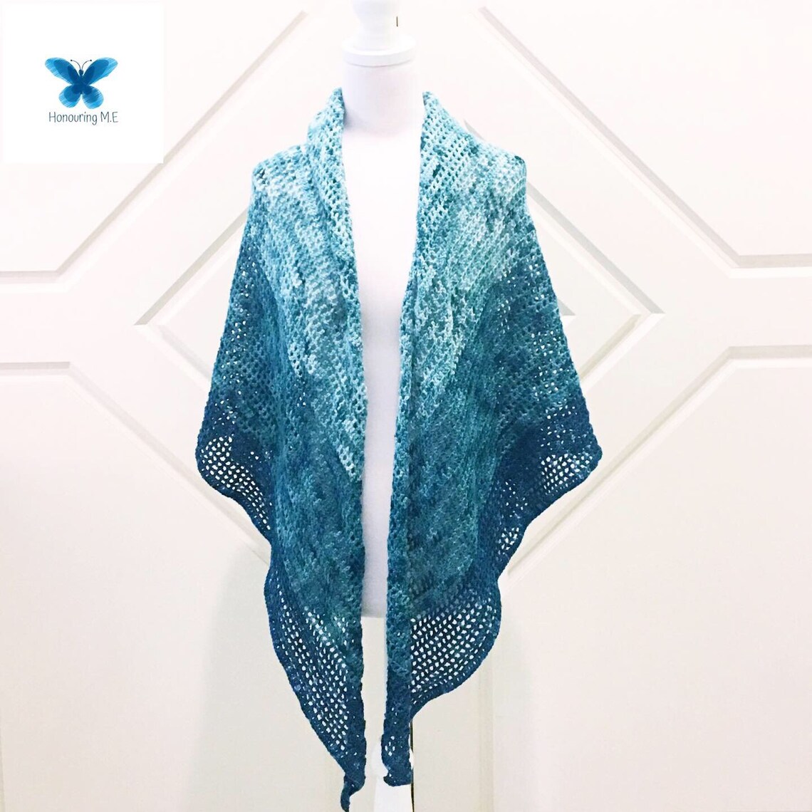 Winter Green Shawl Pattern Shawl Pattern Crochet Shawl - Etsy