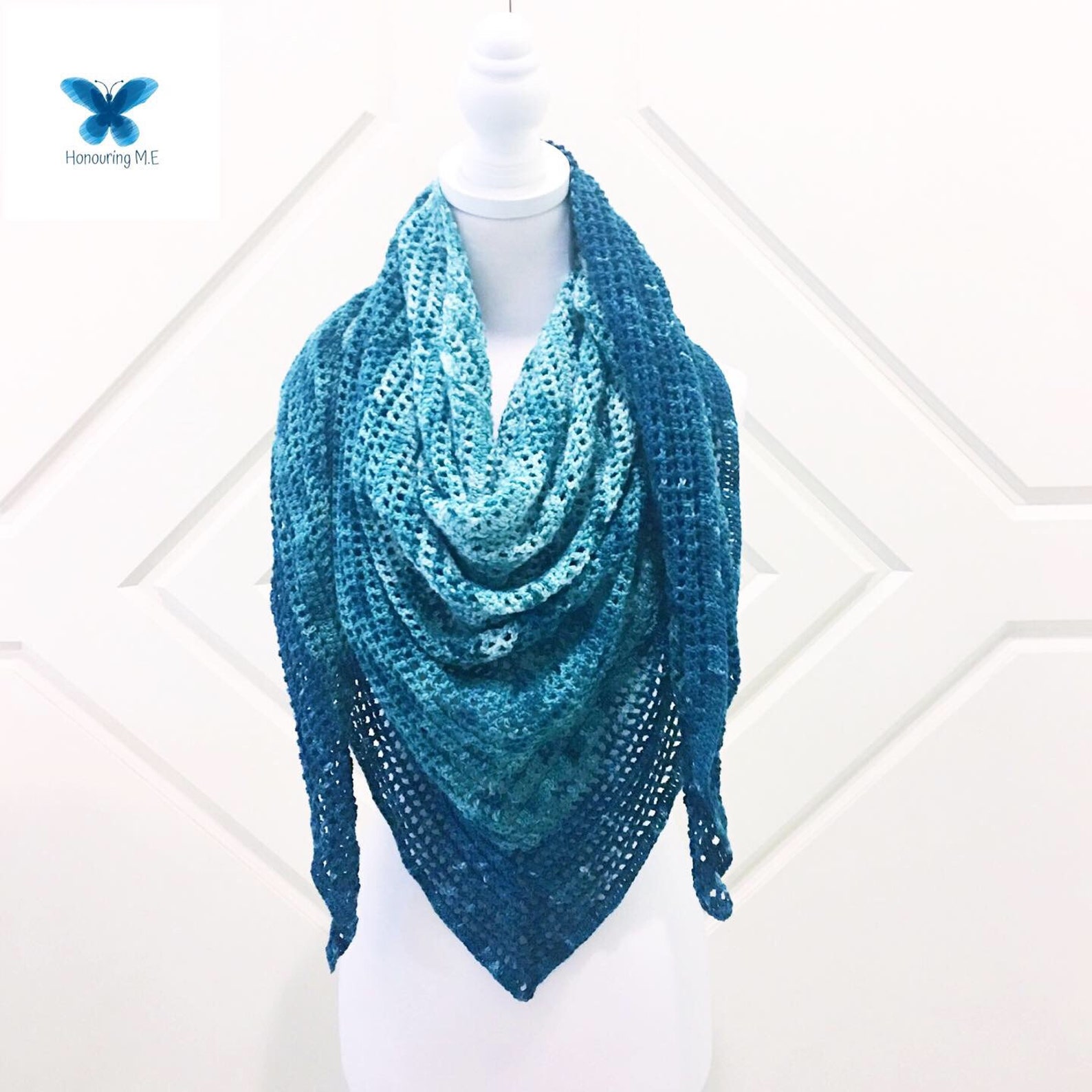 Winter Green Shawl Pattern Shawl Pattern Crochet Shawl - Etsy