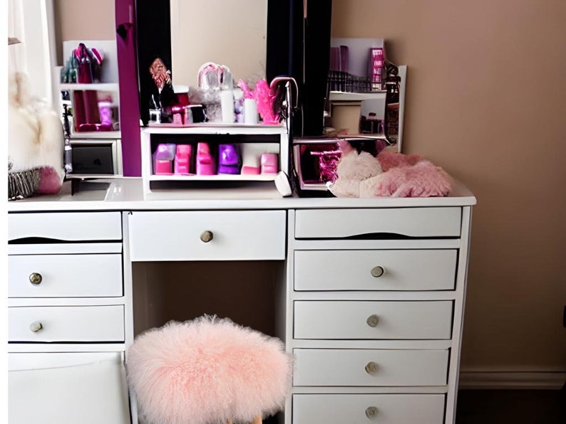 Sheepskin Stool / Dressing Table Stool Sheep for Stool - Etsy