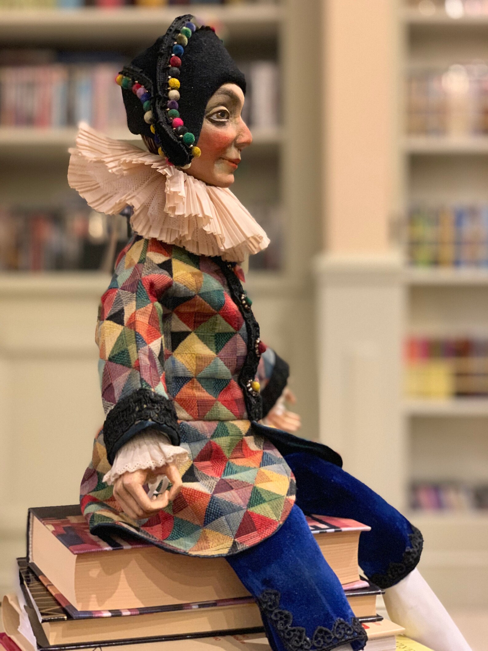 Glove Wooden Puppet Puncinello. Wooden Marionette Punch. Punch Art Doll ...