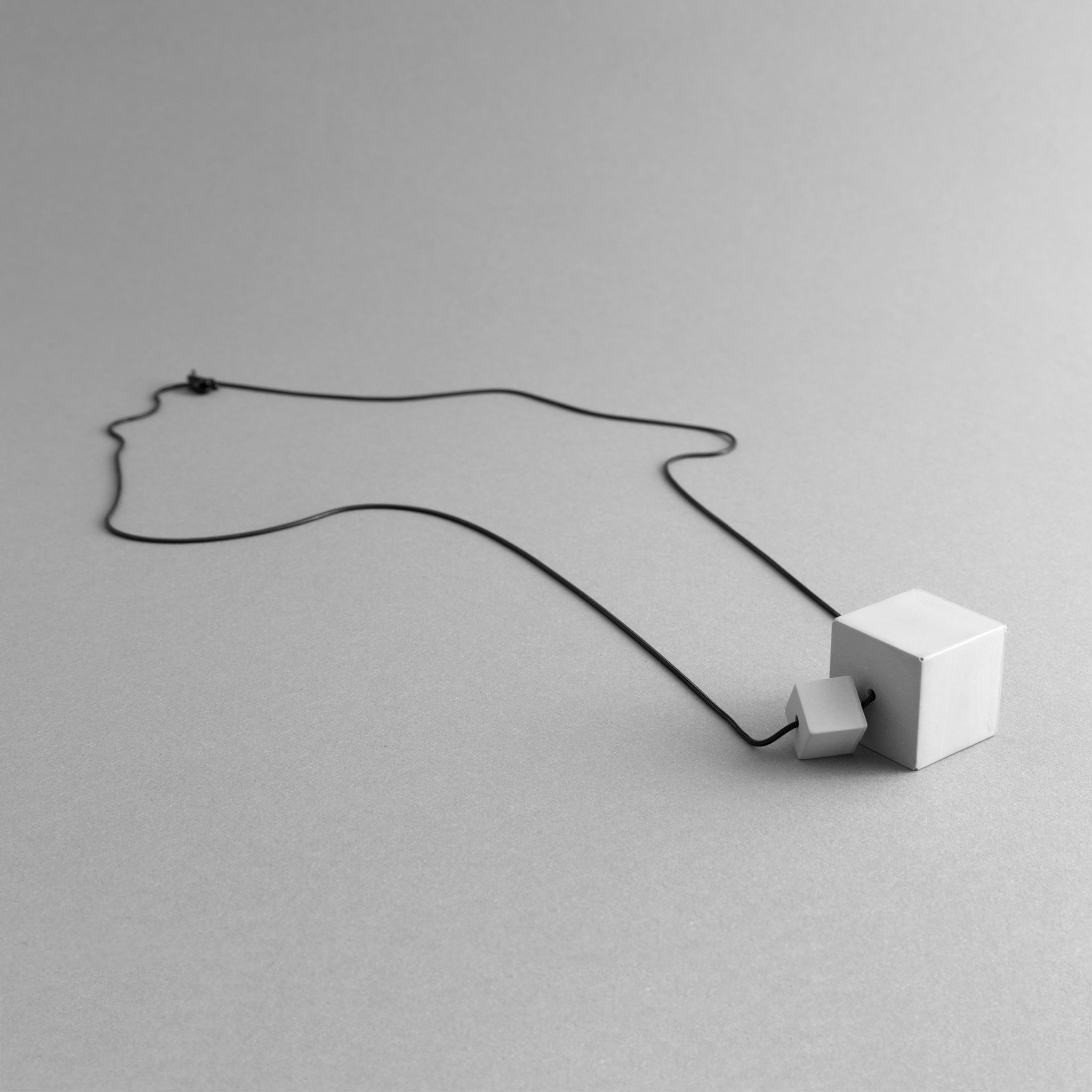 Collana MODULODUE Collana Minimal E Geometria Realizzata in - Etsy