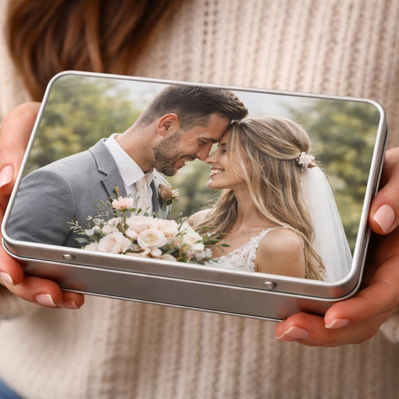 Couples Memory Box Tin - Etsy