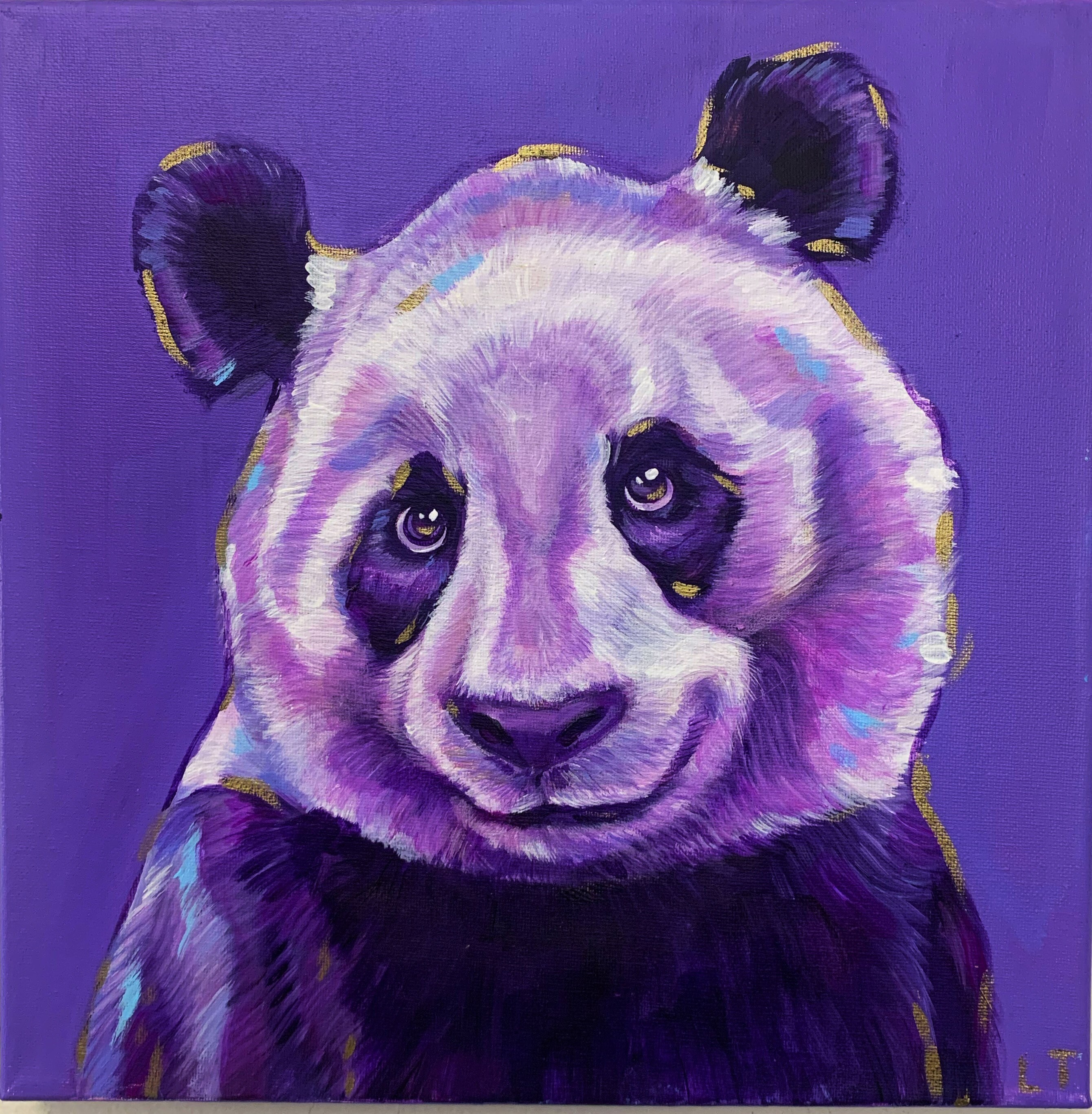 Real Purple Panda