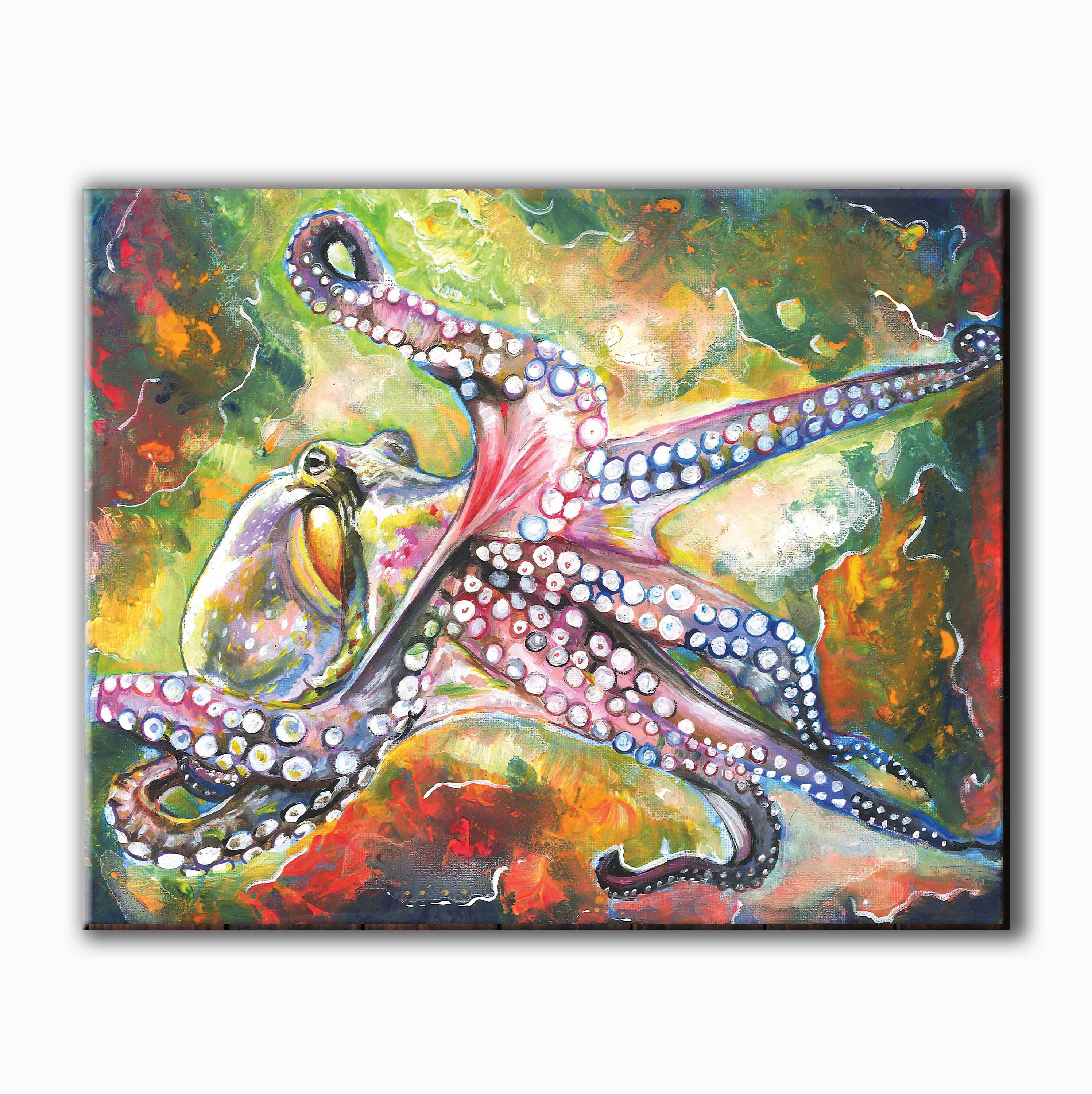 Colorful Octopus Art
