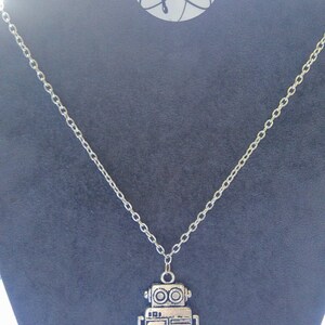 ROBO-HELEN Chunky Robot Chain Necklace | Etsy