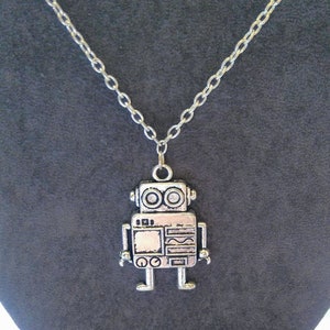 ROBO-HELEN Chunky Robot Chain Necklace | Etsy
