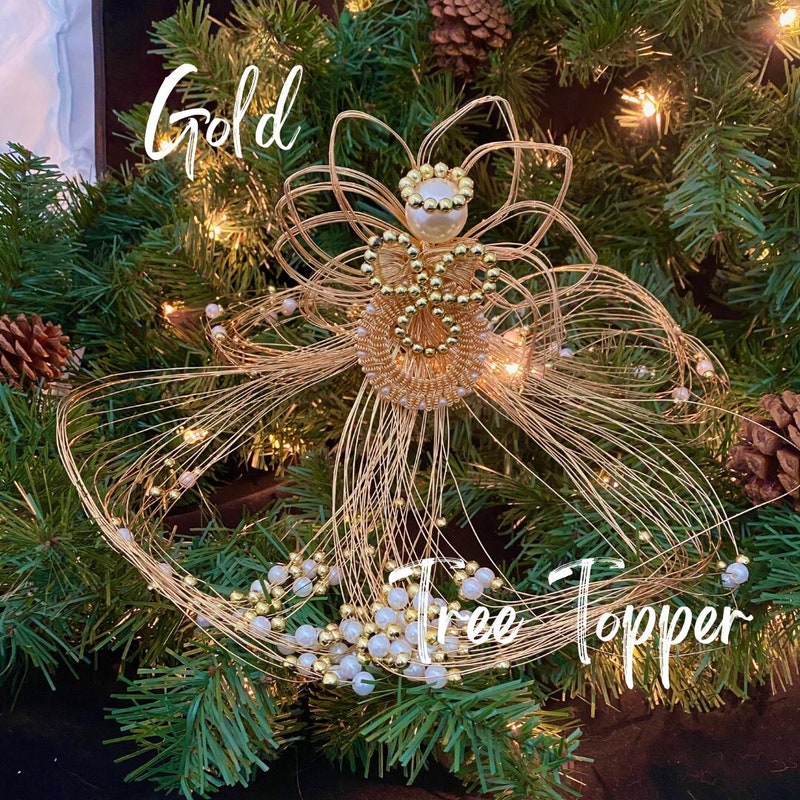 Angel Tree Topper - Etsy