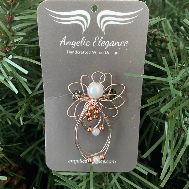 Gold Angel Pin - Etsy